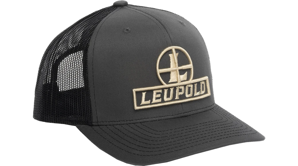 Leupold Reticle Trucker Hat Gray — Ross Outdoors